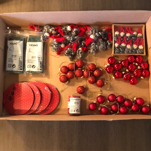IKEA | Holiday | Ikea Vinter Misc Christmas Holiday Includes Knit Santa ...